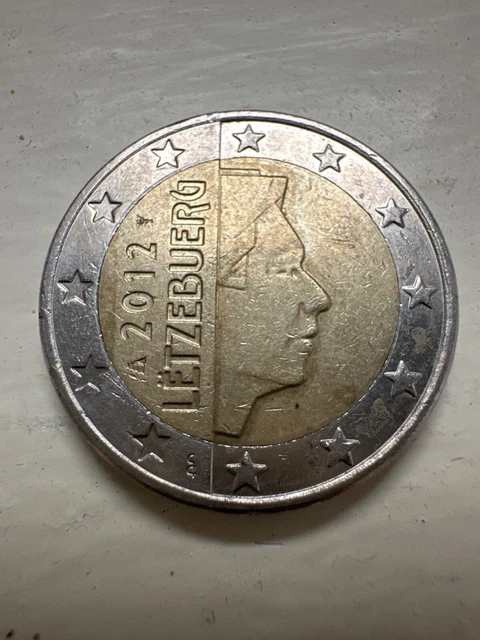 PIECE RARE 2 euros De Collection Letzebuerg 2012 EUR 150,00 - PicClick FR