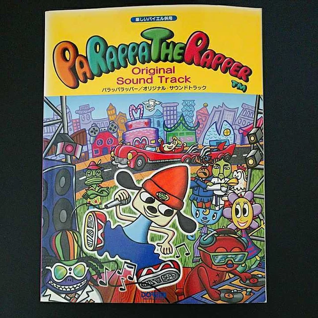 PARAPPA THE RAPPER Piano Score Sheet Original Soundtrack USED #3-9 £96. ...