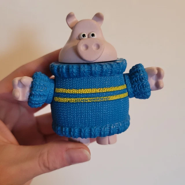 CBEEBIES TIMMY TIME Paxton The Pig 3.5" Plastic Figure Aardman ...
