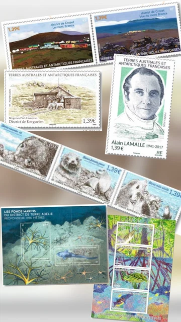 NEW 2026 TAAF FSAT France 2026 year set complete - 20 stamps MNH EUR 62 ...