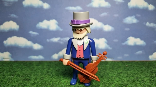 PLAYMOBIL CUSTOM FIGUR 70890 Nostalgie 1900 Serie Rosa Gustav Grimm ...