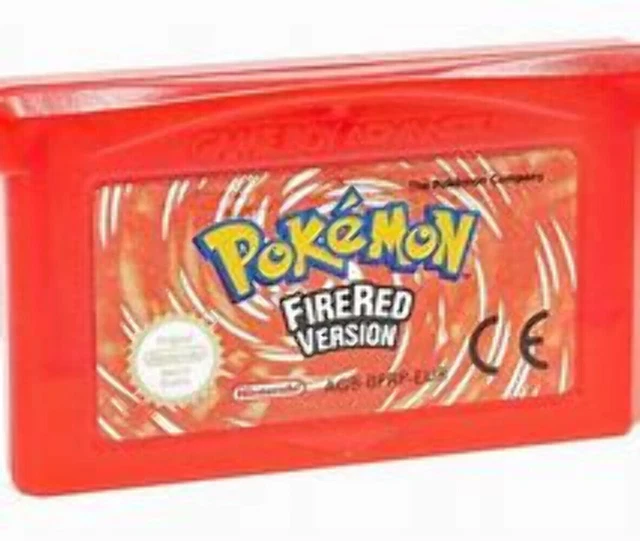 AUTHENTIC POKEMON FIRERED Version GameBoy Advanced Game Cartridge $89. ...