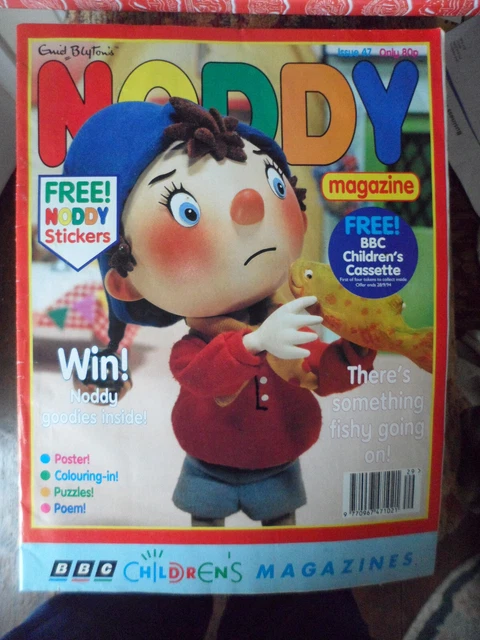 NODDY MAGAZINE VINTAGE Collectable Issue 47 Enid Blyton's £5.00 ...
