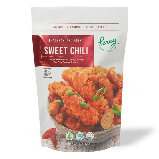 PEREG GOURMET THAI Sweet Chili Panko Bread Crumbs for Crispy Coating ...
