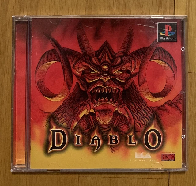 DIABLO SONY PLAYSTATION Japan PS1 Horror Blizzard Entertainment EA EUR ...