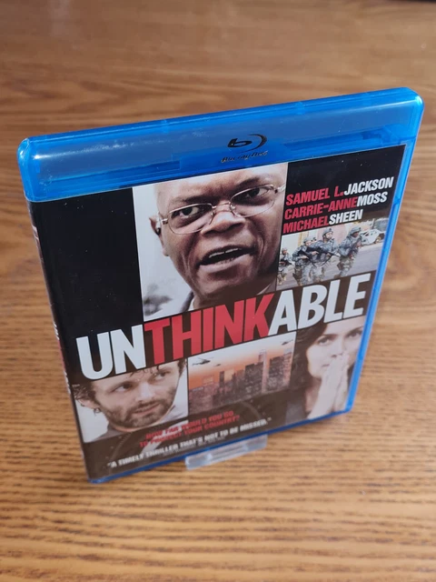 UNTHINKABLE BLU-RAY RARE OOP US region a free abc (2010 thriller ...