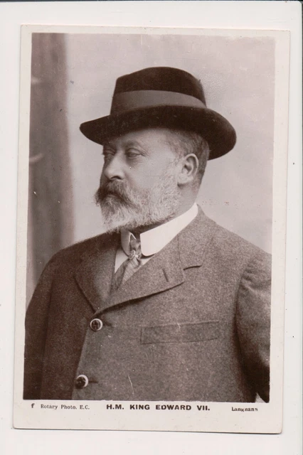 CPA VINTAGE ROI Édouard VII de Grande-Bretagne Empereur des Indes EUR ...