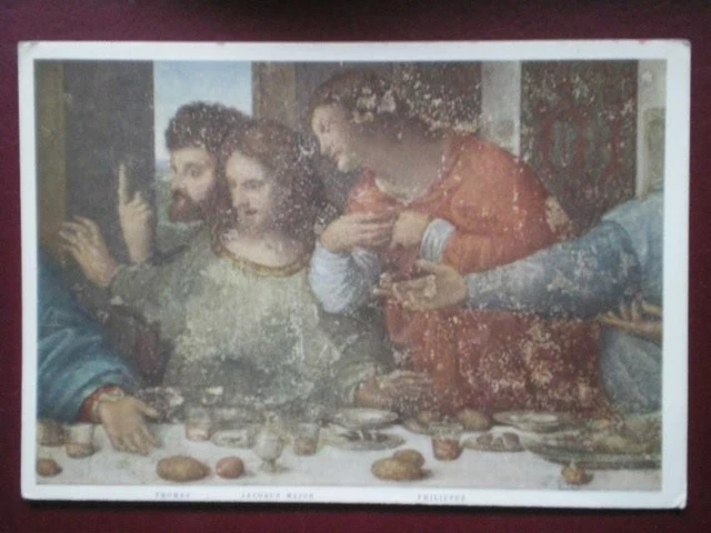POSTCARD L UTIMA Gena - Leonardo De Vinci £1.25 - PicClick UK