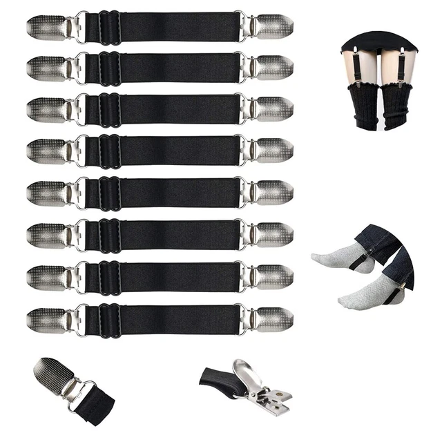 ADJUSTABLE ELASTIC BOOT clip Boot Straps Stirrups Leg Straps，Used to ...