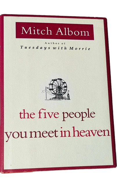 THE FIVE PEOPLE You Meet In Heaven Mitch Albom 1A Ed 2003 Hcdj Like New ...