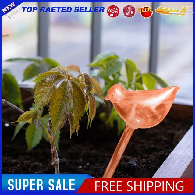 PLANT WATERER BIRD/BALL Shape PVC Drip Irrigation Automatic Watering ...