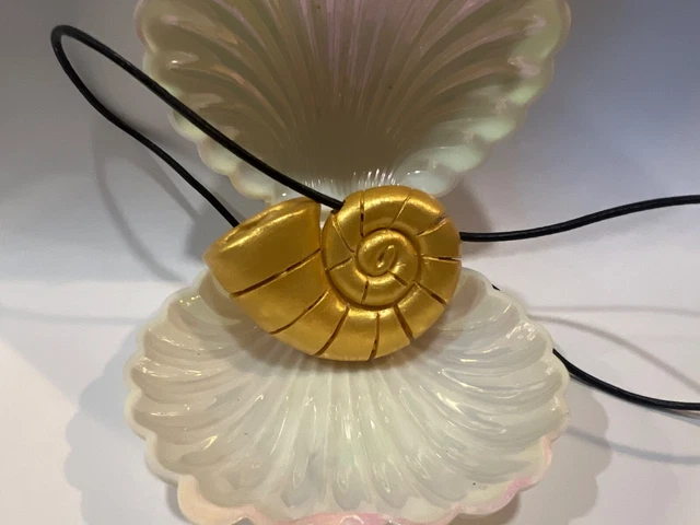 DISNEY'S INSPIRED Ursula sea shell necklace , from the little mermaid ...
