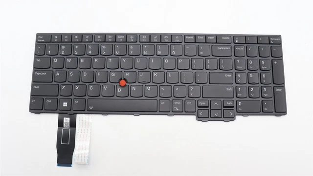LENOVO THINKPAD P16V Gen 1 L15 Gen 4 T16 Gen 2 Keyboard US Black ...