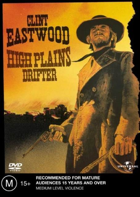 HIGH PLAINS DRIFTER (DVD, 1973) Clint Eastwood Classic Westerns Region ...