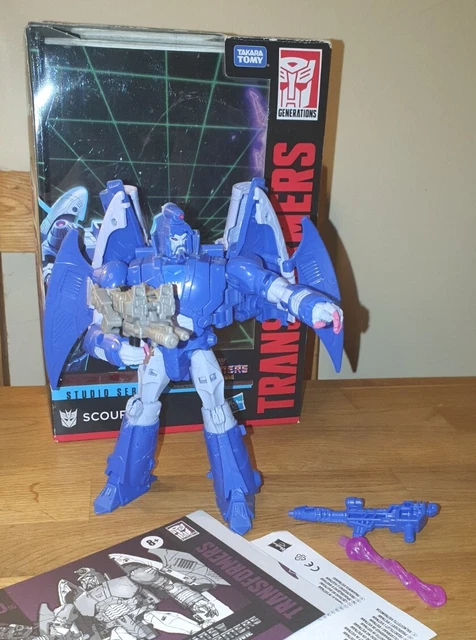 TRANSFORMERS HASBRO STUDIO Series 86 Voyager Scourge + Fracas ...