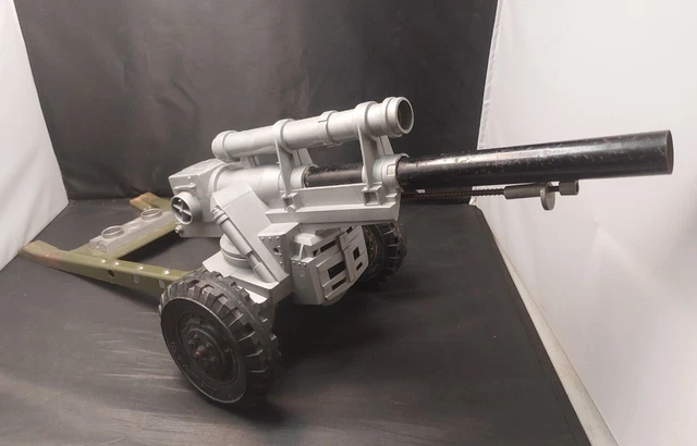 LARGE VINTAGE LOUIS Marx Toys Howitzer Cannon 27" long, Not Firing £37. ...