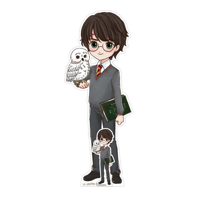 HARRY POTTER DESSIN Style Mini Carton Découpe Officiel Debout Gratuit ...