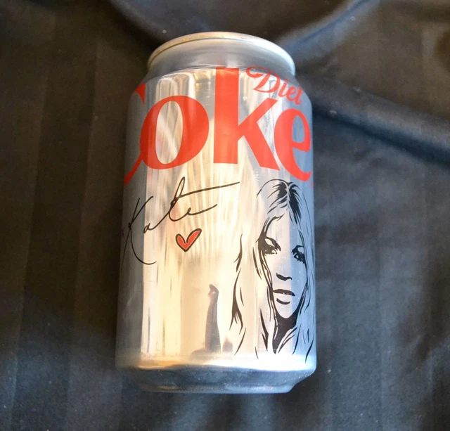 COCA COLA DIET Coke Empty Can 330ml UK Kate Moss Limited Edition 2023 £ ...