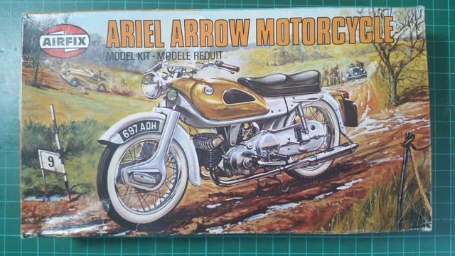 AIRFIX - ARIEL Arrow Motorcycle Model Kit - Series 2 - 1:16 Scale ...