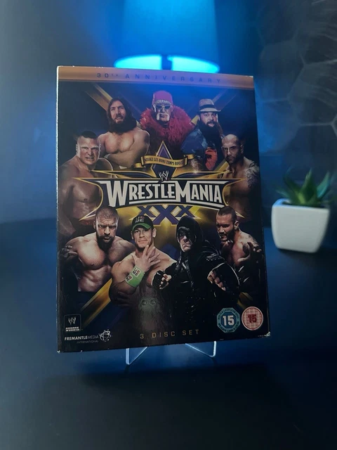 WWE WRESTLEMANIA XXX Blu-ray 2014 30th Anniversary £5.45 - PicClick UK