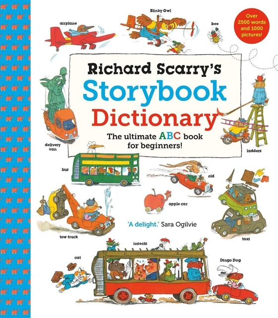 RICHARD SCARRYS STORYBOOK Dictionary by Richard Scarry Hardcover Book ...