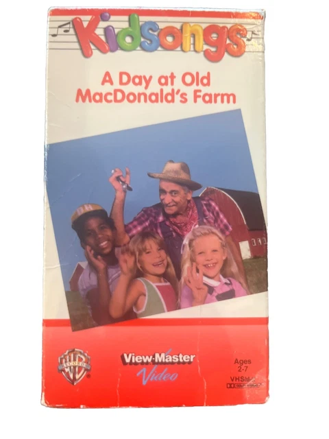 KIDSONGS A DAY at Old MacDonald's Farm (1985, VHS) £13.55 - PicClick UK