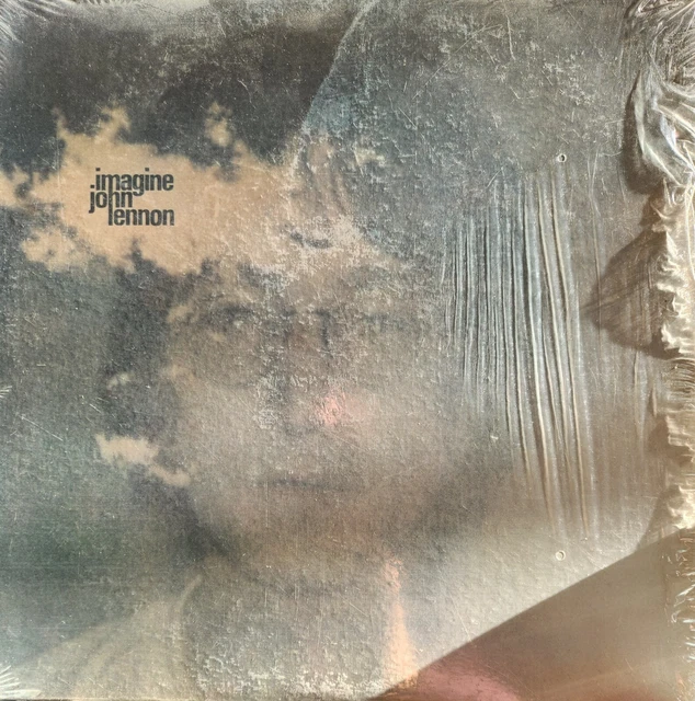 RARE POP ROCK Lp John Lennon Imagine Original Us Apple Sw 3379 + Insert ...