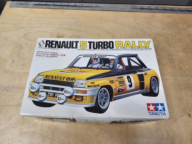 TAMIYA 24027 1/24 Renault 5 Turbo Rally Model Kit New Sealed Rare ...