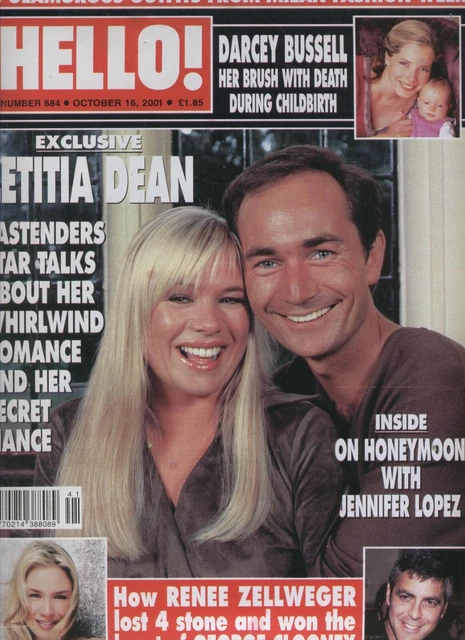 HELLO #684 LETITIA Dean Darcey Bussell Des O'Connor Patsy Kensit Renee ...