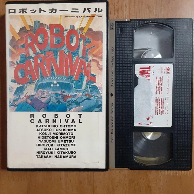 ROBOT CARNIVAL VHS Otomo Katsuhiro Kitazume Hiroyuki Rental Item EK £ ...