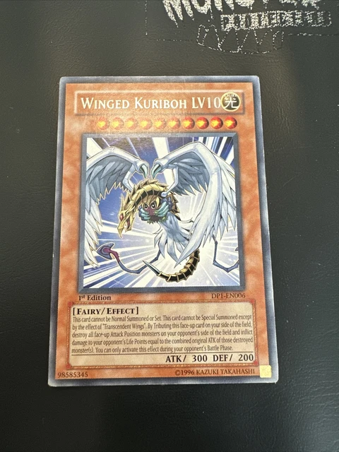 YUGIOH WINGED KURIBOH Lv10 Rare Dp1-En006 1St Edition EUR 15,17 - PicClick IT