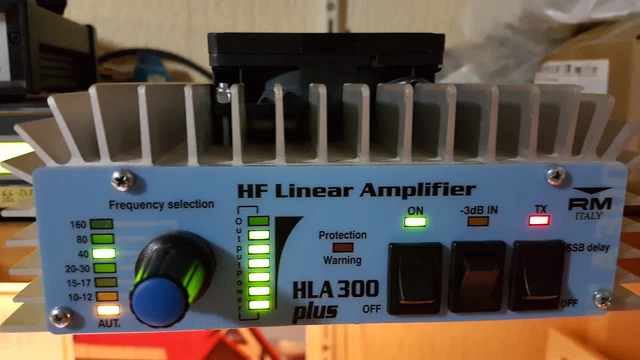 LINEAR AMPLIFIER ENDSTUFE RM Italy HLA-300V PLUS, 280 Watt, 1,8-30, 6 ...