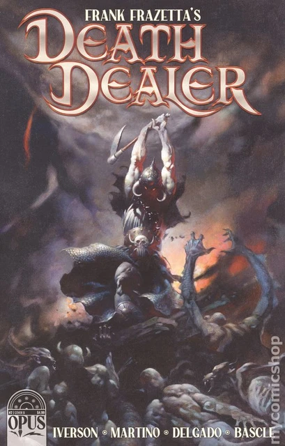 FRANK FRAZETTA'S DEATH Dealer #2B Frazetta Variant FN 2022 Stock Image ...
