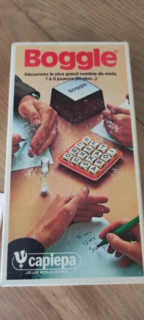 JEU DE SOCIÉTÉ Vintage BOGGLE Jeu éducatif Capiepa de 1977 EUR 4,50 ...