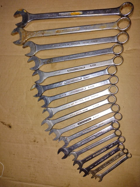 BRITOOL RJ SPANNERS- Imperial SIZES; £150.00 - PicClick UK