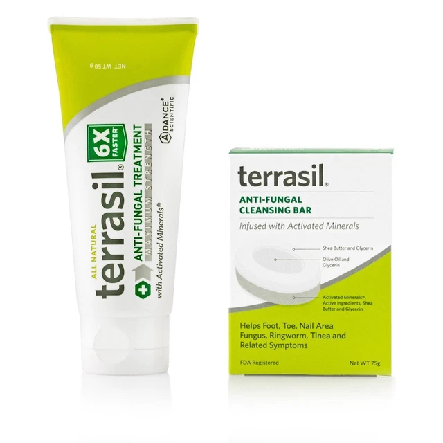 TERRASIL® ANTI-FUNGAL TREATMENT MAX + Anti-fungal Soap - Treats Fungus ...