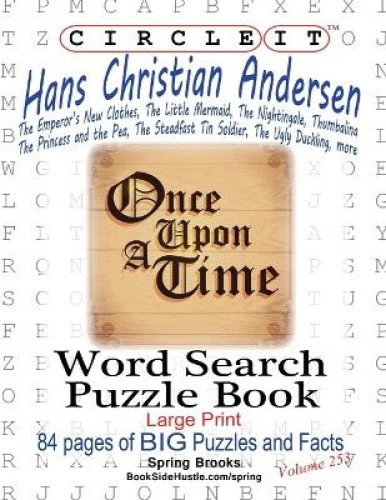 CIRCLE IT, HANS Christian Andersen, Word Search, Puzzle Book [Large ...