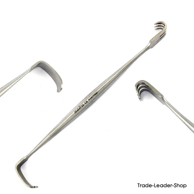 SENN MILLER HOOK Retractor wound retractors 16 cm 3 Sharp prongs ...