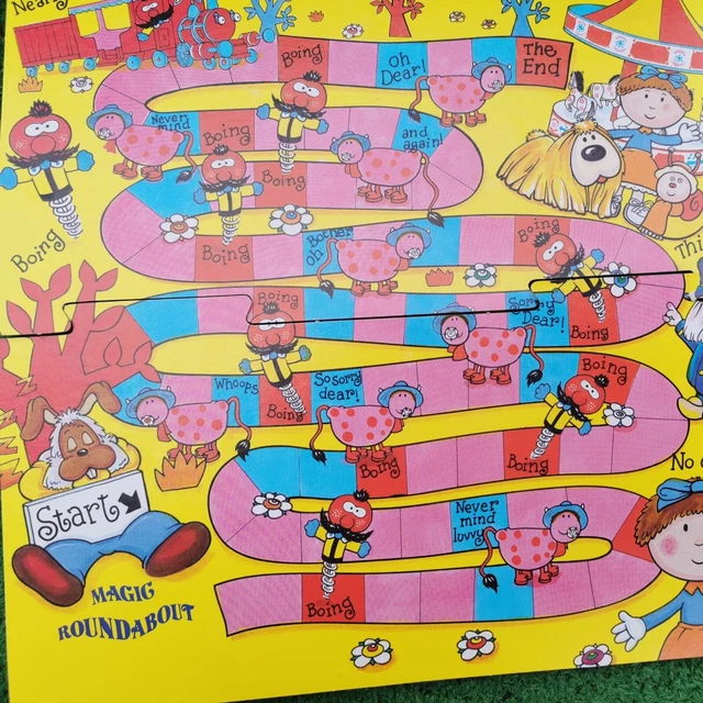 VINTAGE THE MAGIC Roundabout Board Game 1993. Complete. Free UK Postage ...