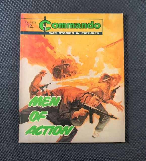 Commando Comic Issue Number 1405 Men Of Action Eur 517 Picclick It 