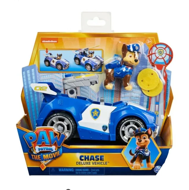 PAW PATROL Deluxe Vehicle Chase Activated Transforming Police Car (The ...