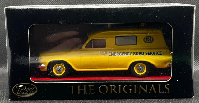 TRAX 1:43 TR55 1963 EH Holden Panel Van - RAA SA YELLOW - MINT in OK ...
