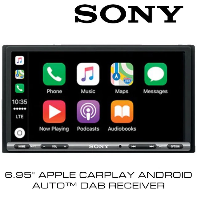 SONY XAV-AX3250DAB - CarPlay Android Auto Mirroring DAB Bluetooth Auto ...