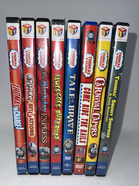 THOMAS THE TANK Engine And Friends Train DVD Lot Of 8 Movies EUR 18,37 ...