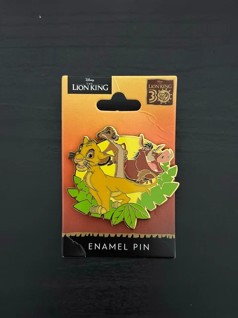 DISNEY THE LION King Simba, Timon, and Pumbaa Enamel Pin £13.68 ...