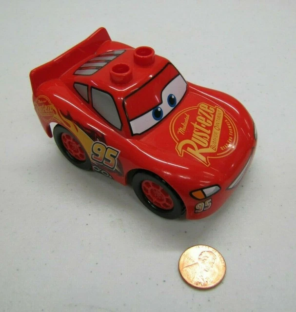 LEGO DUPLO PIXAR Cars LIGHTNING McQUEEN Rust-eze #95 Radiator Springs ...