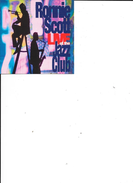 RONNIE SCOTT : Live at the Jazz Club (CD 1997) EUR 1,74 - PicClick FR