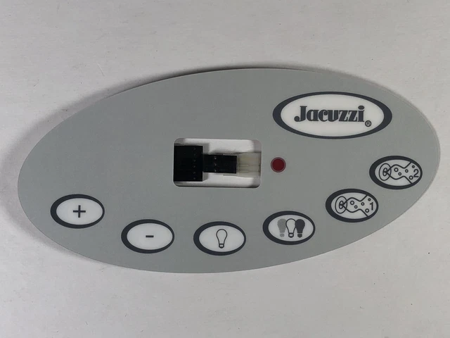SUNDANCE JACUZZI SPA LED KEYPAD SWITCH OVERLAY for J-300 TOPSIDE ...