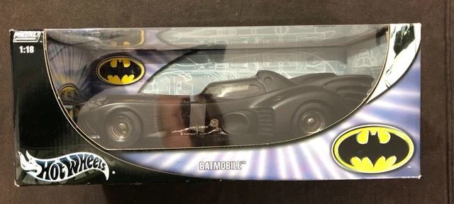BATMAN HOTWHEELS BATMOBILE Metal Collection Diecast 1:18 Scale Dc 2003 ...
