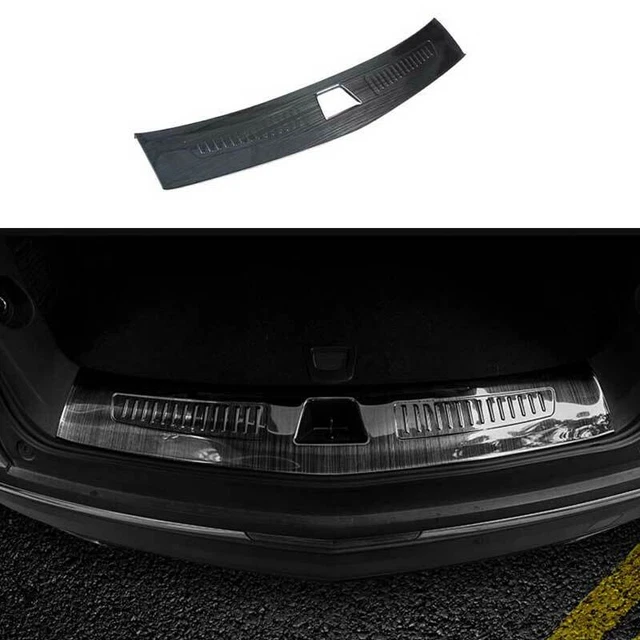 FOR CADILLAC XT5 2017-2022 Black Titanium Inner Rear Bumper Sill Plate ...
